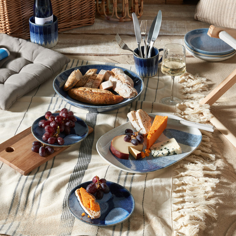 Denby 6.9'' Stoneware Appetizer Plate , Set of 4 | Wayfair