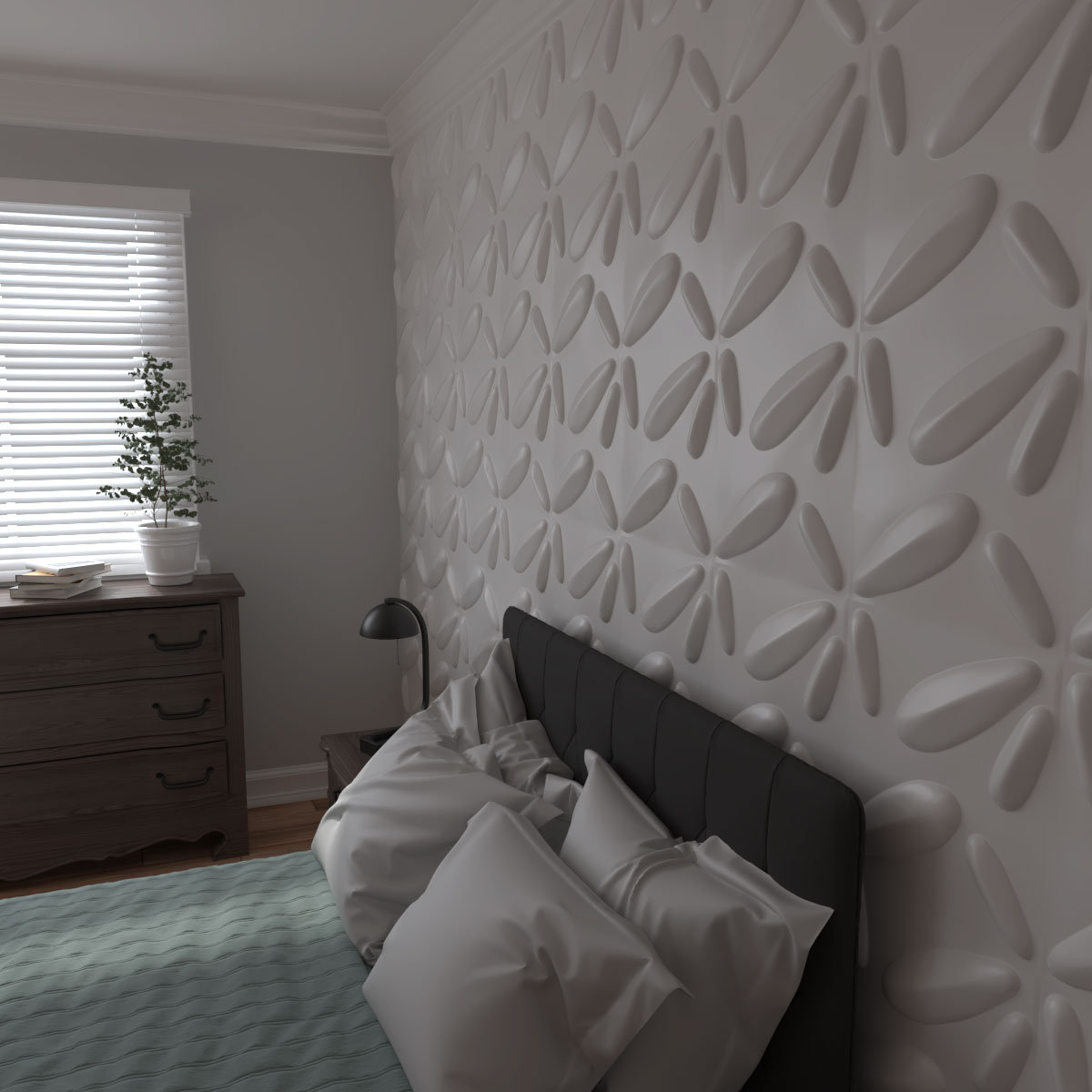 Ekena Millwork Petal EnduraWall Decorative 3D Wall Panel | Wayfair