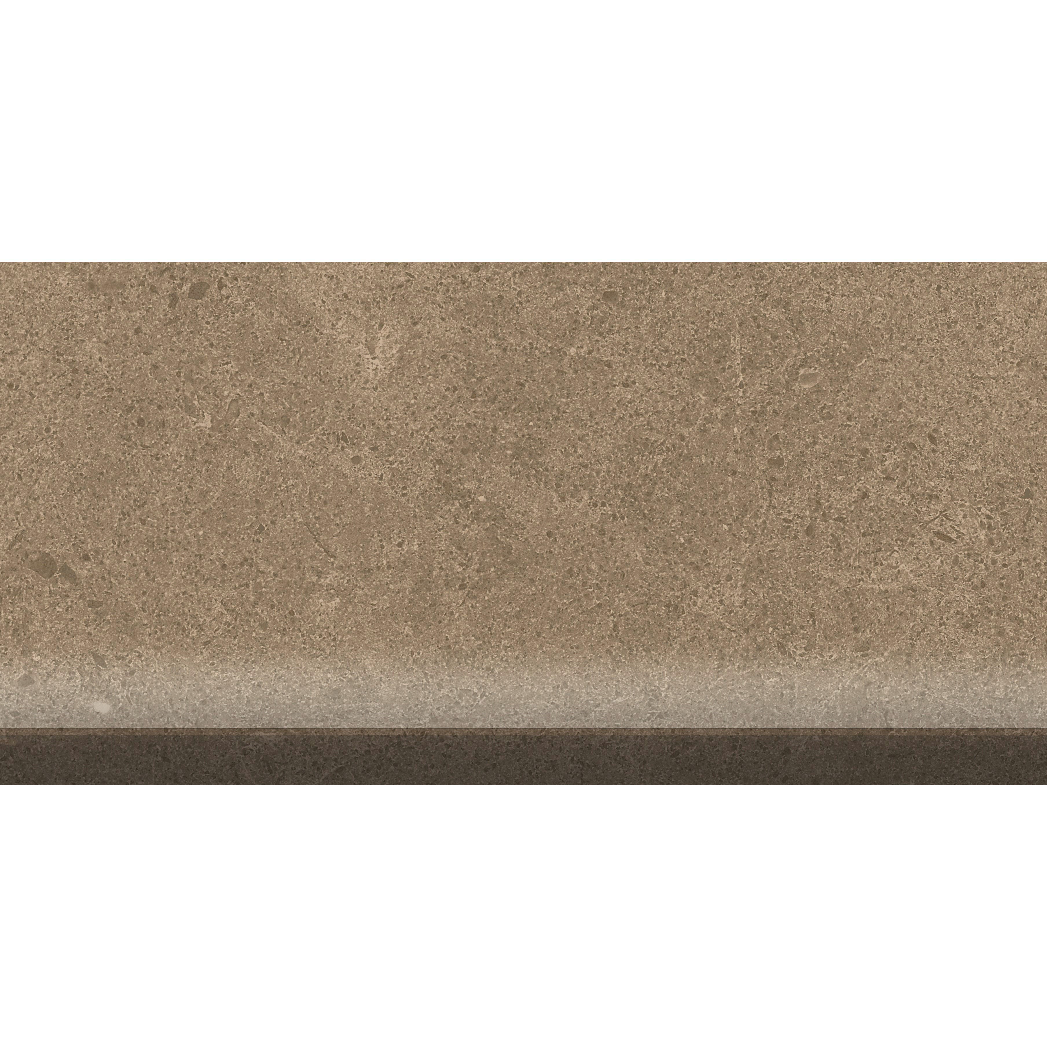 PIXL Artistic Freedom 6"X12" Porcelain Stone Look Cove Base Tile Trim ...