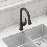CMI Cardania Single-Hole Single-handle Bathroom Faucet with Drain ...