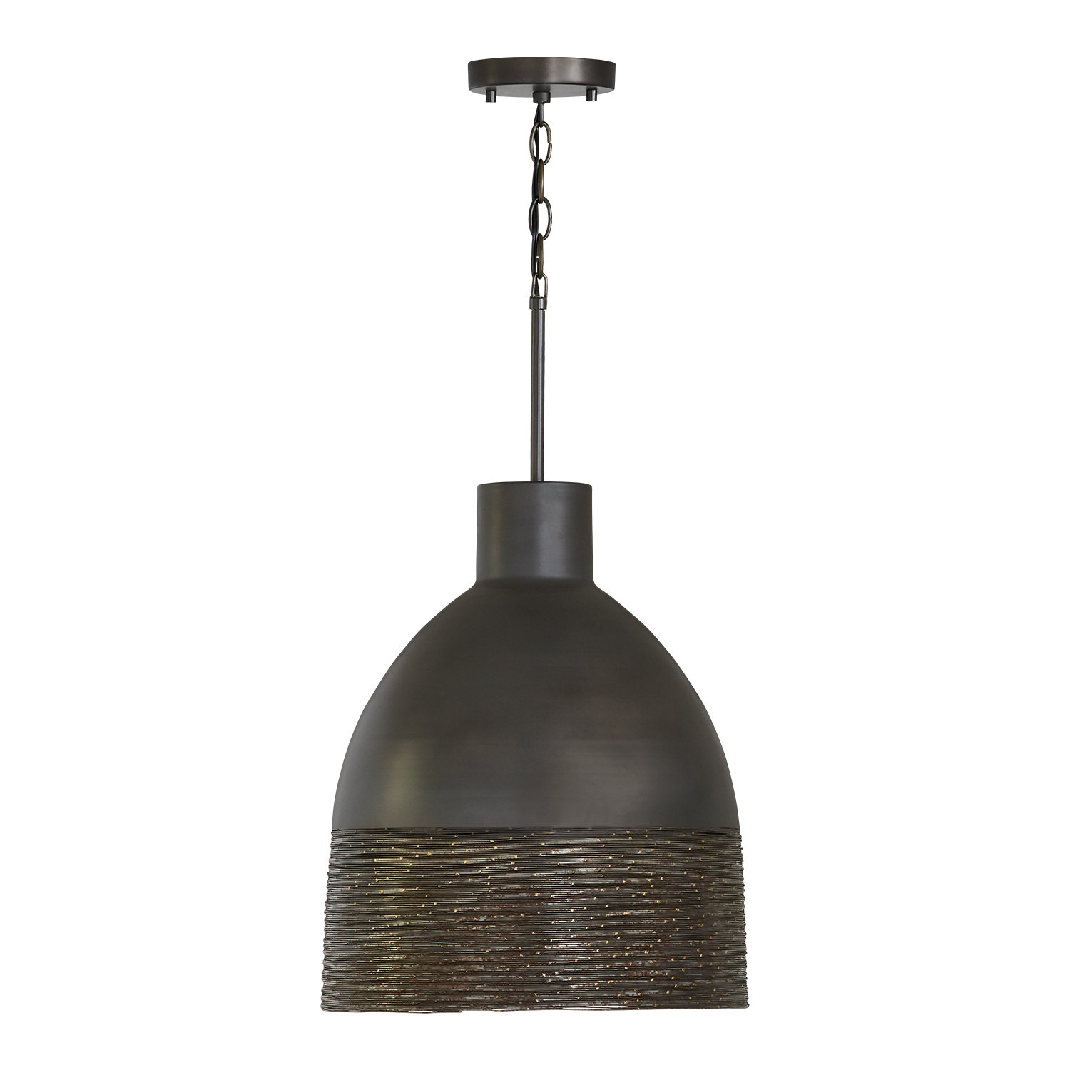 Williston Forge Joseph 1 - Light Single Bell Pendant | Wayfair