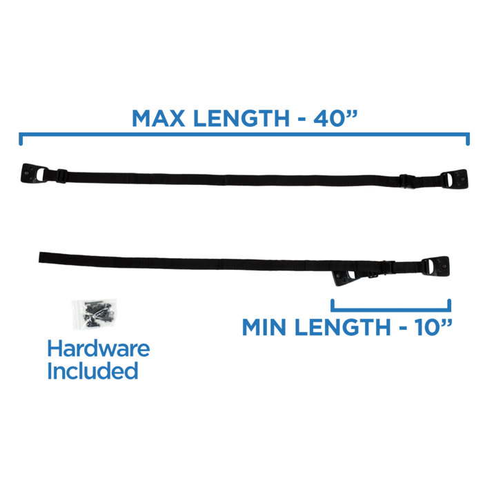 Mount-It! Safety Straps For Furniture, Bookcase and TV Stands | Anti ...