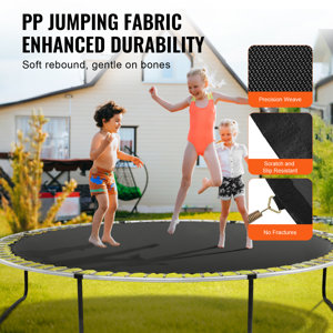 VEVOR Replacement Trampoline Mat Fits 13ft Frame 80 V-Rings | Wayfair