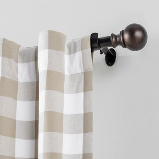 Bronze Curtain Hardware, Accessories & Rods You'll Love | Wayfair