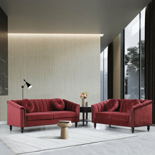 Red Living Room Sets You'll Love | Wayfair