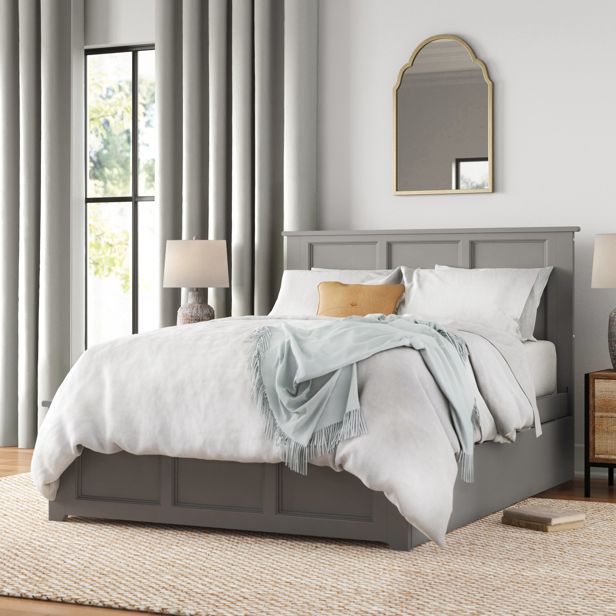 Lark Manor Amear Full Platform Bed & Reviews - Wayfair Canada