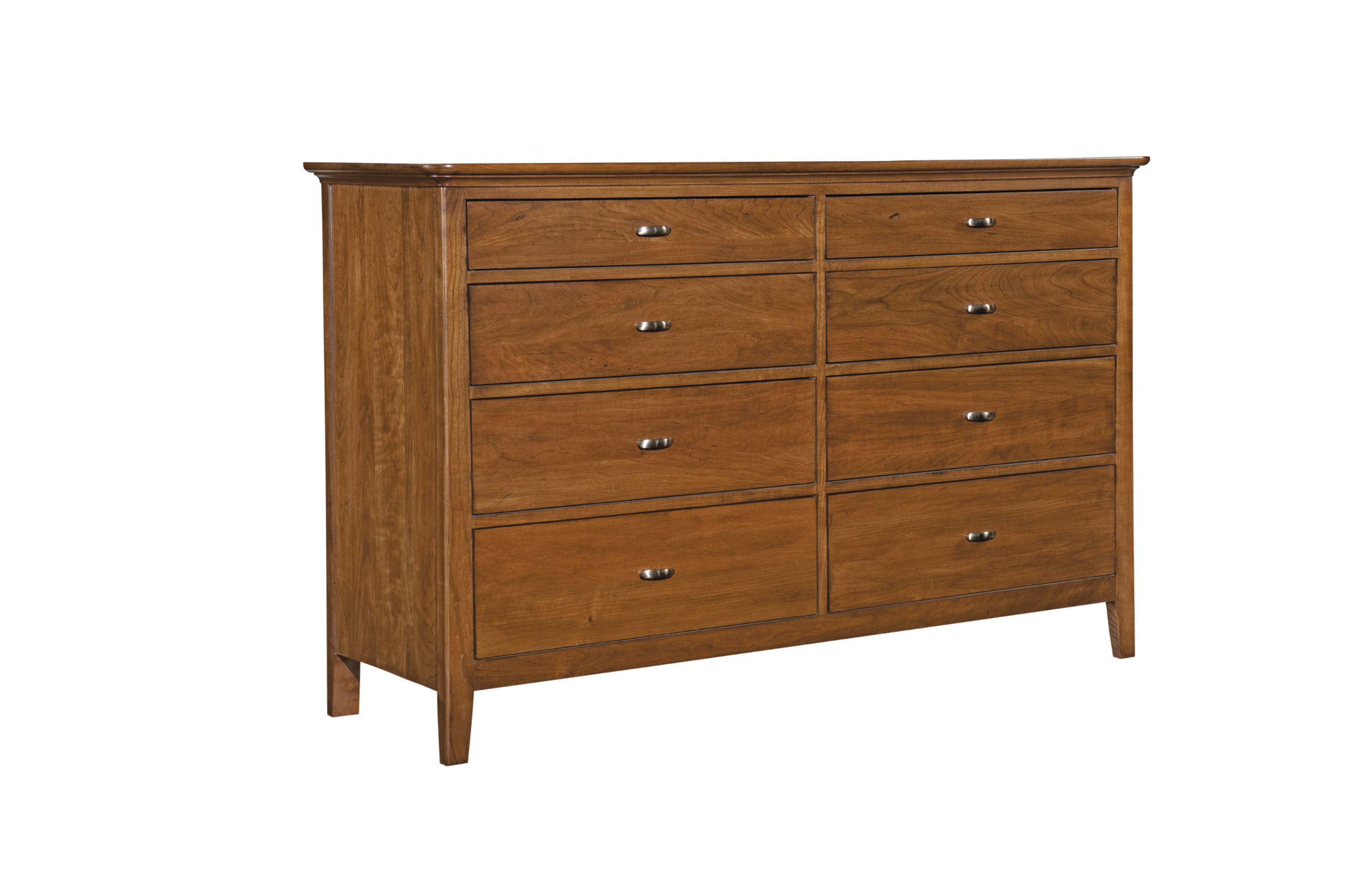 Wildon Home® Eliades 8 Drawer 60" W Solid Wood Double Dresser | Wayfair