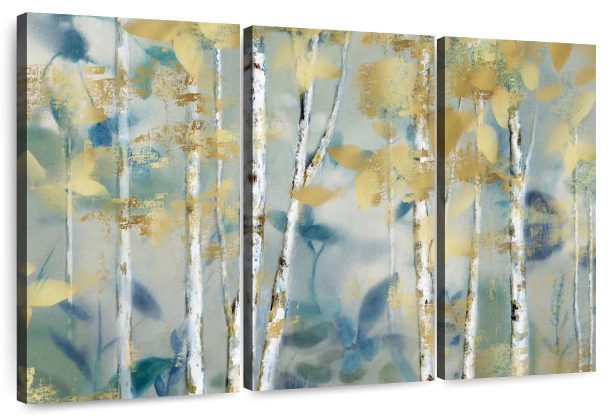 Millwood Pines Alvord Gilded Forest I | Wayfair