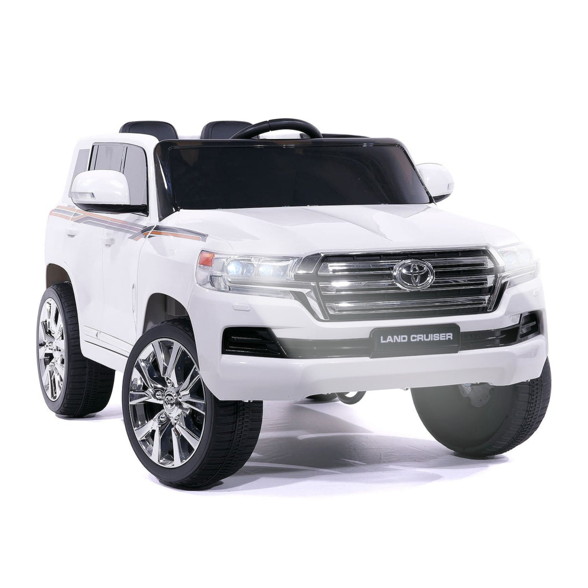 Moderno Kids Toyota Land Cruiser 12v Kids Ride-on Car With R/c Parental ...