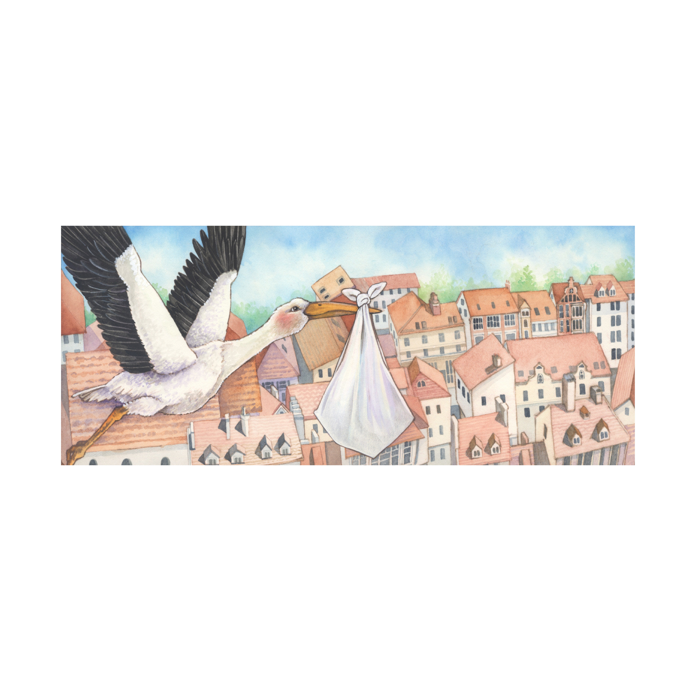 Winston Porter Wendy Edelson 'New Arrival' Canvas Art ALI63173 ...