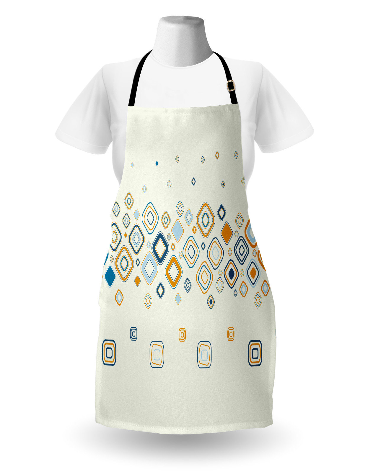 East Urban Home Modern Apron Unisex, Vector Geometric Shapes, Adult ...