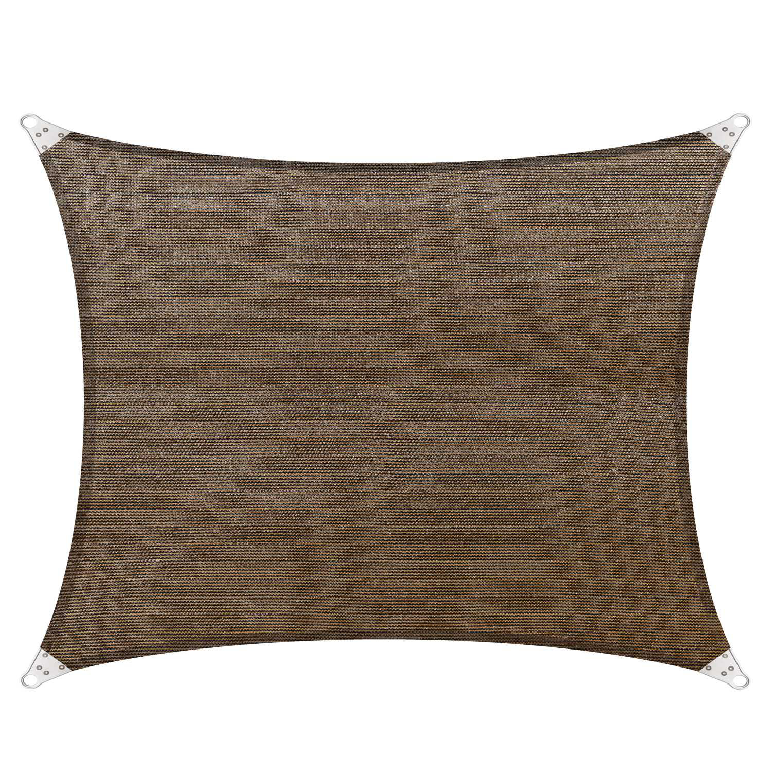 ColourTree Reinforced Super Ring 12' x 16' Rectangle Shade Sail ...