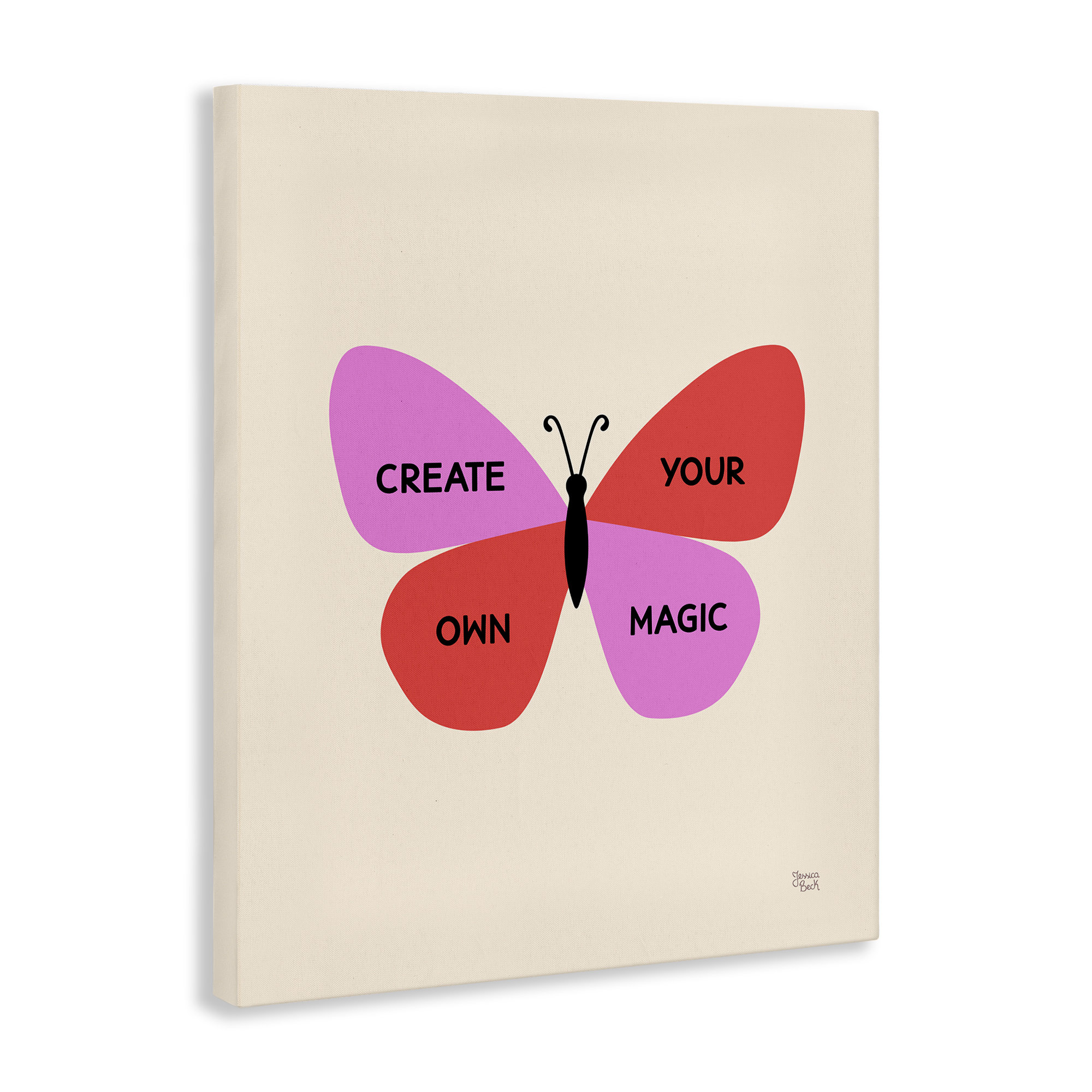Gracie Oaks Create Your Own Magic Canvas Wall Art by Jessica Beck | Wayfair