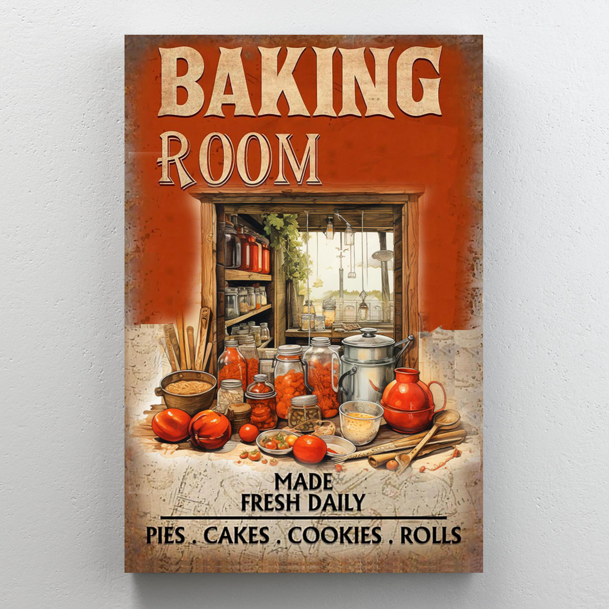 Trinx Baking Room 3 On Canvas Print | Wayfair
