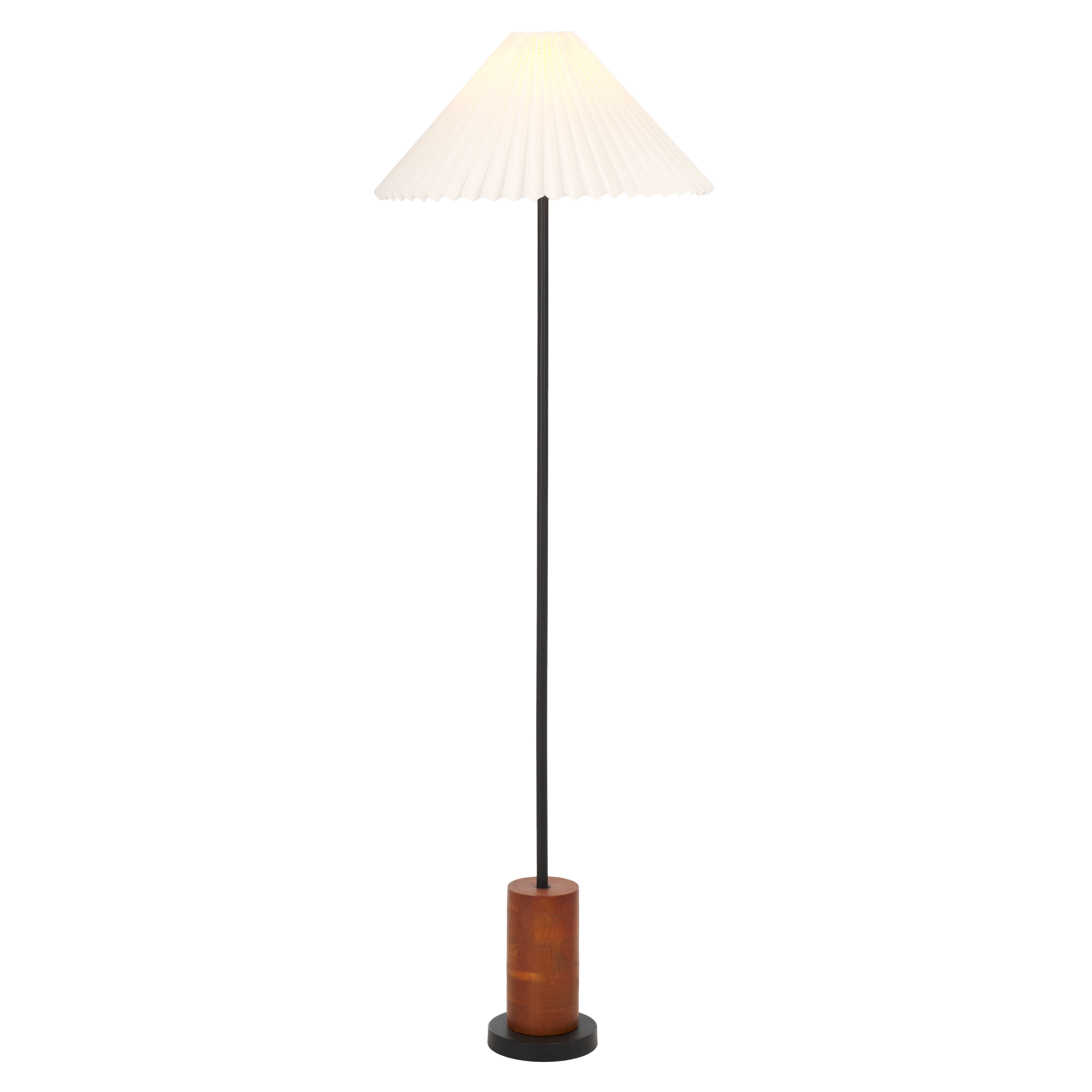 Joss & Main Vickie 55'' Powder Coated Traditional Floor Lamp | Wayfair