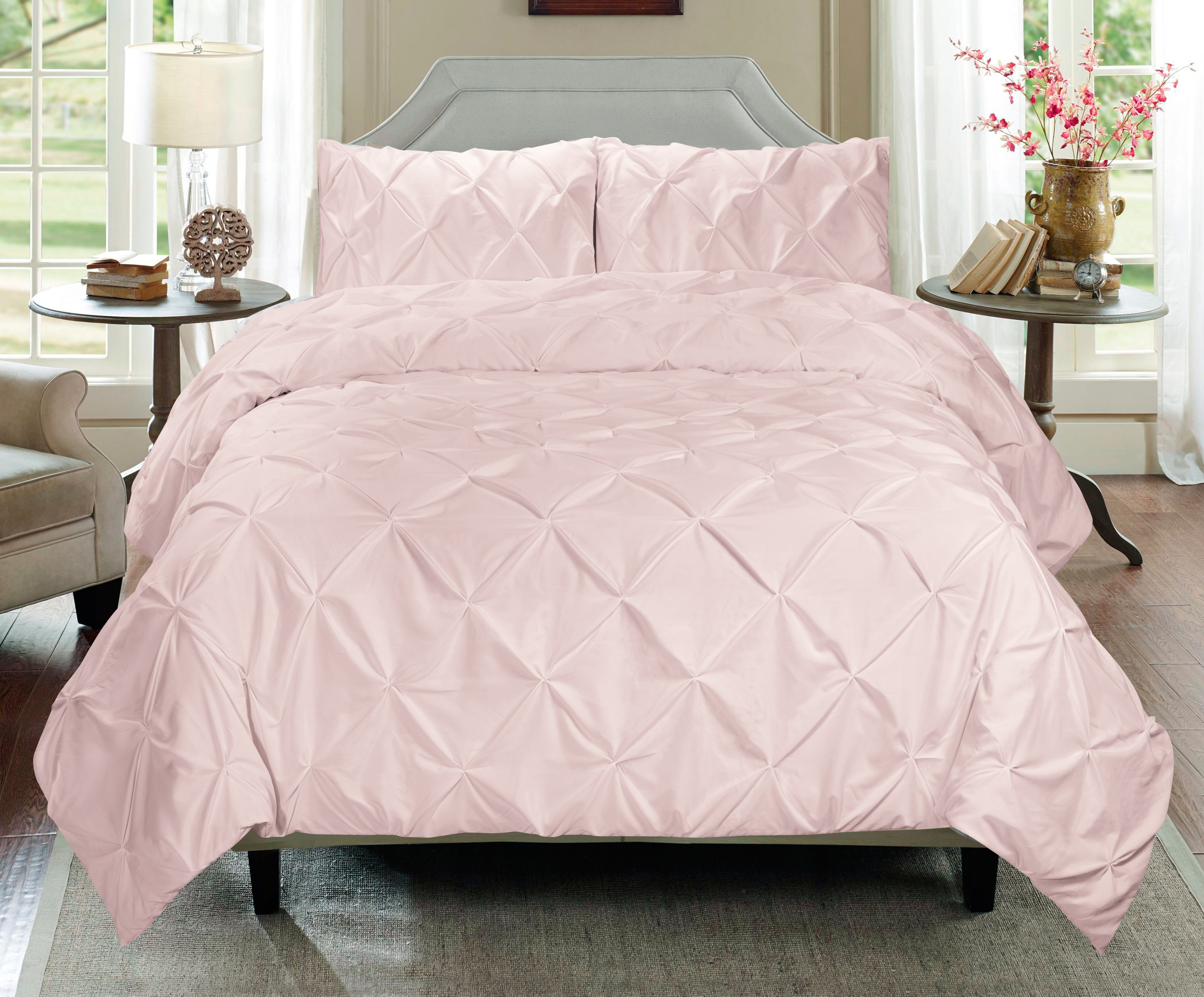 Swift Home Microfiber Glam 3 Piece Duvet Cover Set & Reviews - Wayfair ...