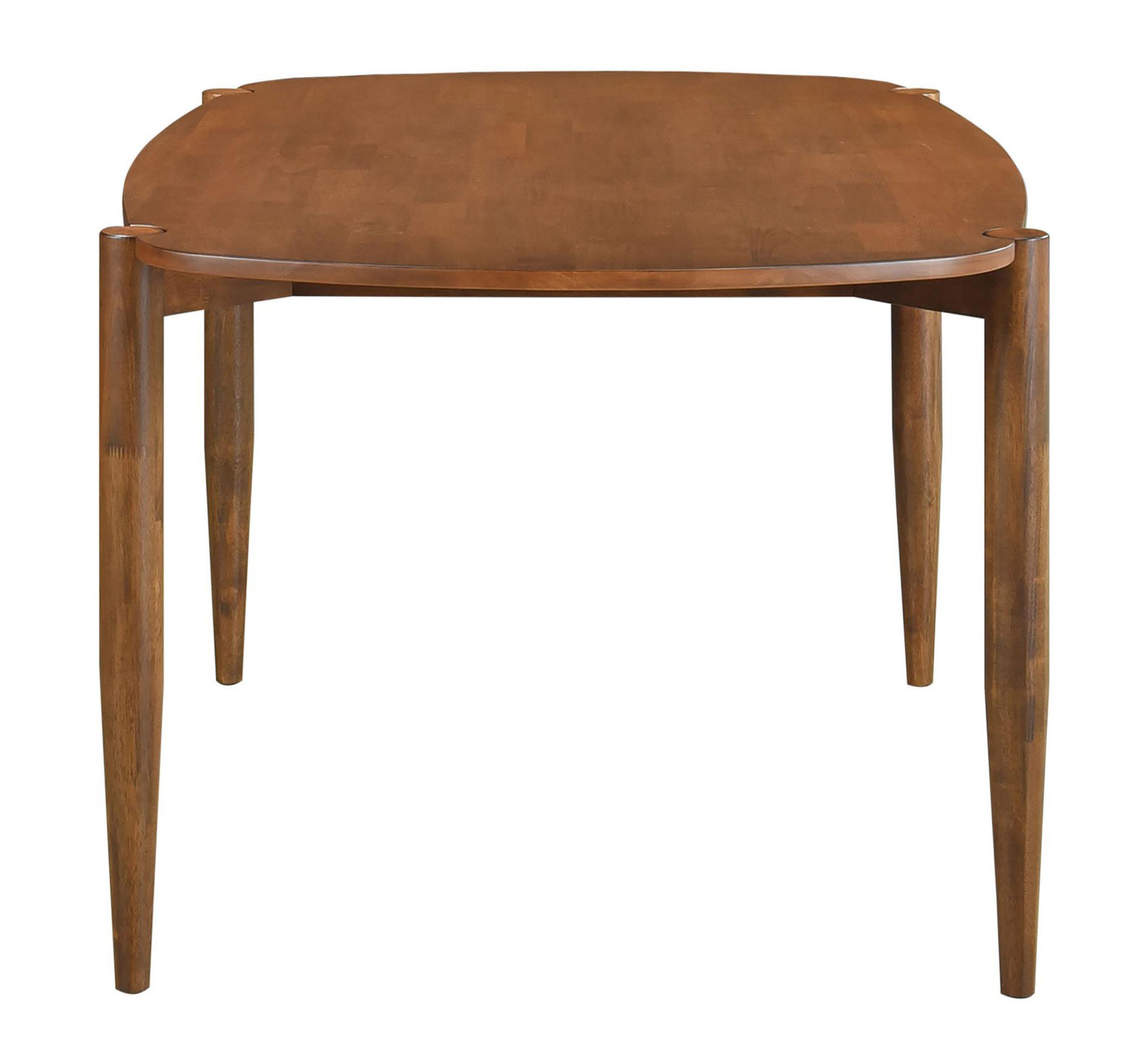 George Oliver Whisten Walnut Solid Wood Dining Table | Wayfair