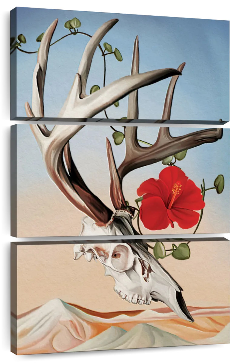Elephant Stock Levitating Deer Skull - Wayfair Canada