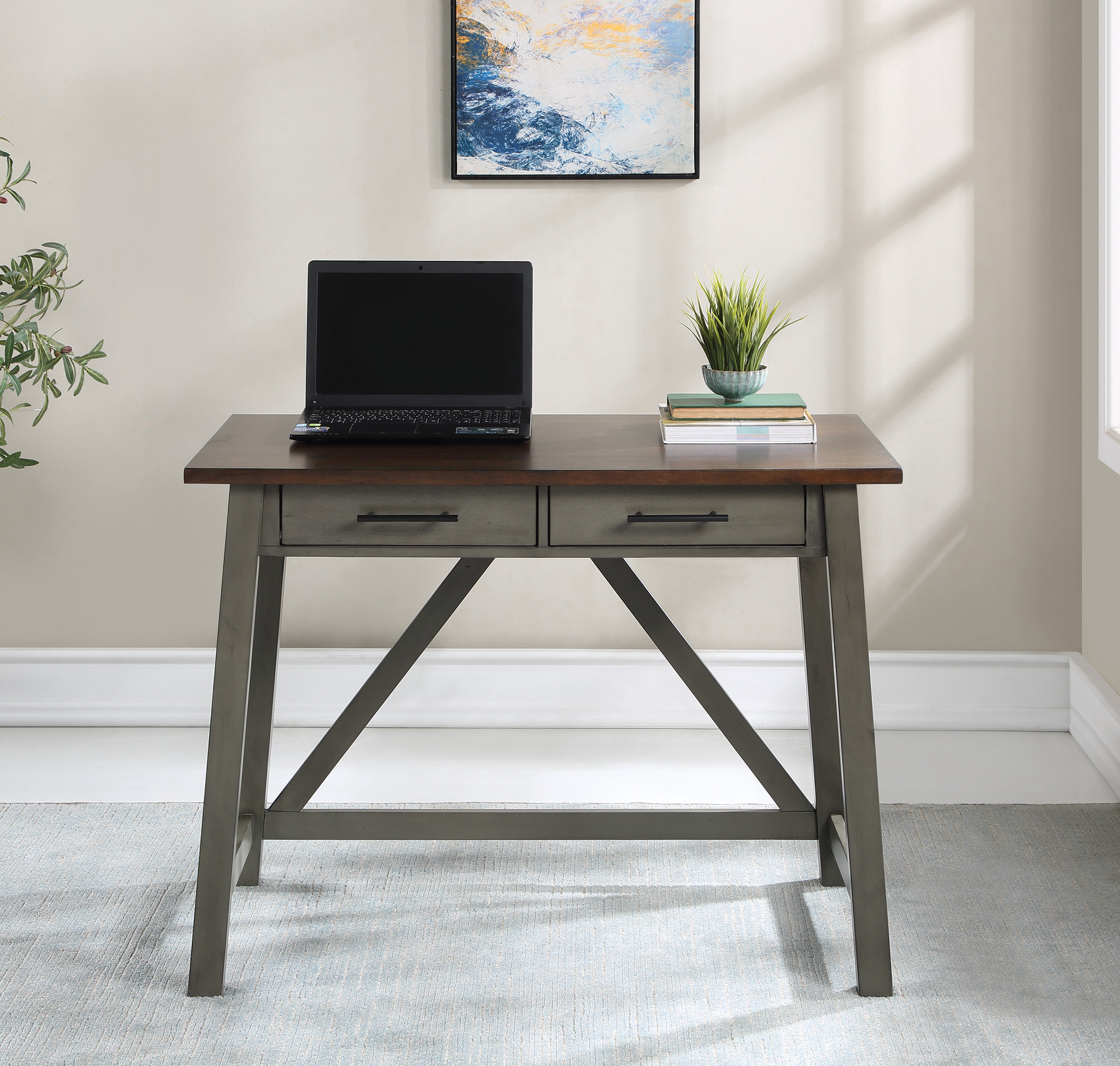 Gracie Oaks Emrecan Desk | Wayfair