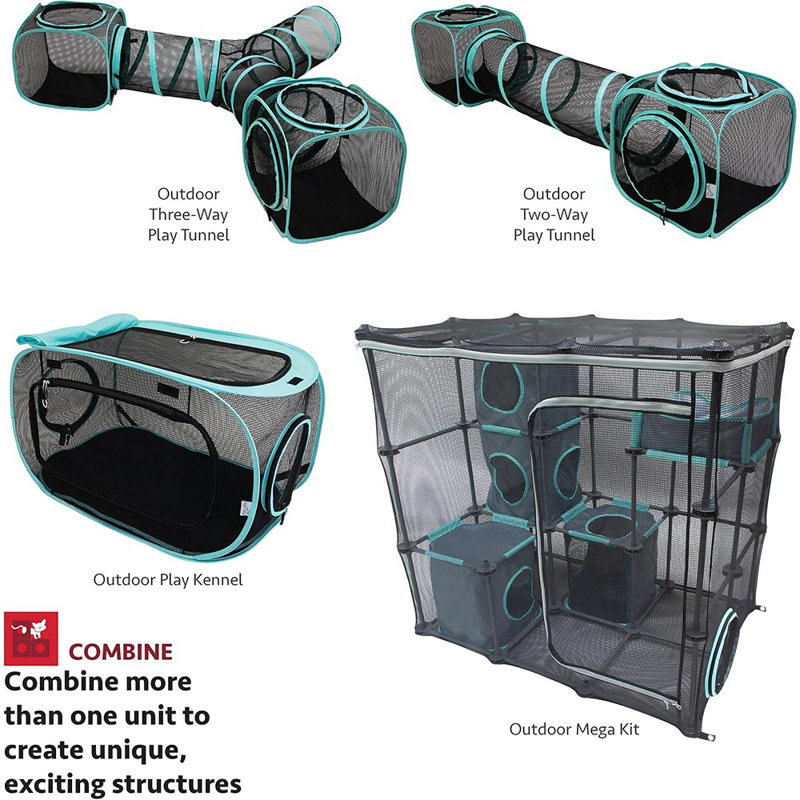 Archie & Oscar™ Outdoor Catio Furniture And Play Kits For Cats, Outdoor ...