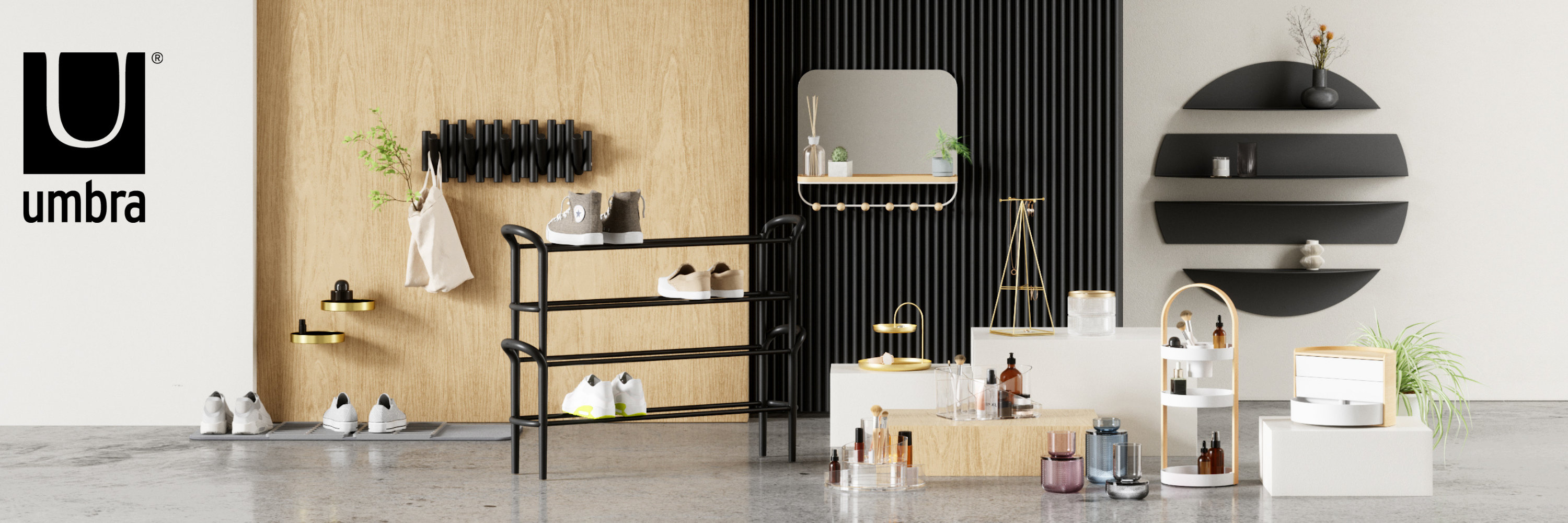 Umbra Estique Metal Wall Organizer with Key Hooks & Reviews - Wayfair ...