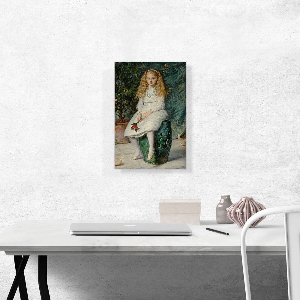 ARTCANVAS Nina Daughter Of Frederick Lehmann 1869 On Canvas by John ...