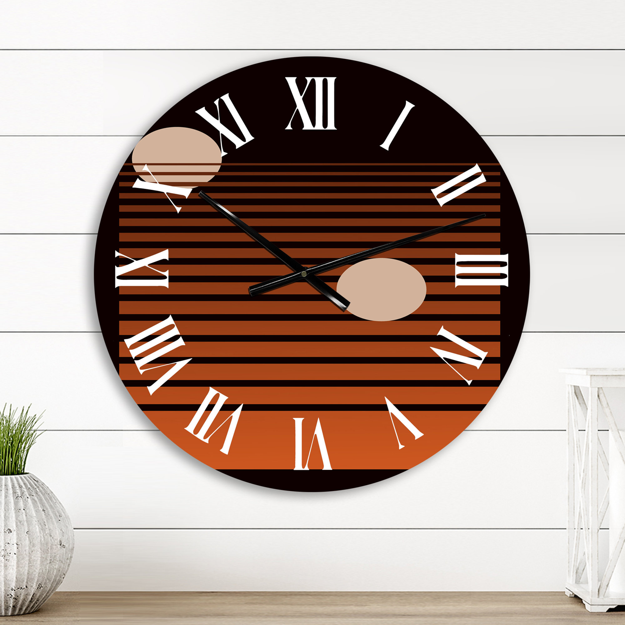 East Urban Home Retro Minimalistic Typography I - Mid-Century Modern ...