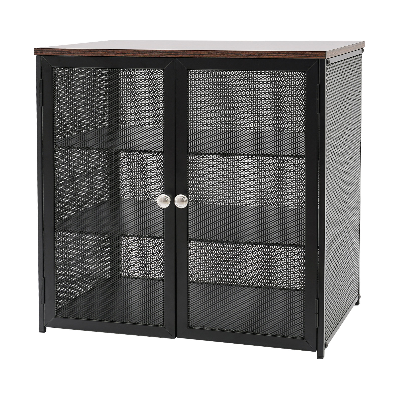 17 Stories Kitchen Countertop Dish Storage Cabinet & Reviews | Wayfair
