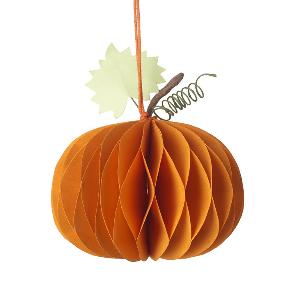 Brambly Cottage Hanging Paper Pumpkin Decoration | Wayfair.co.uk
