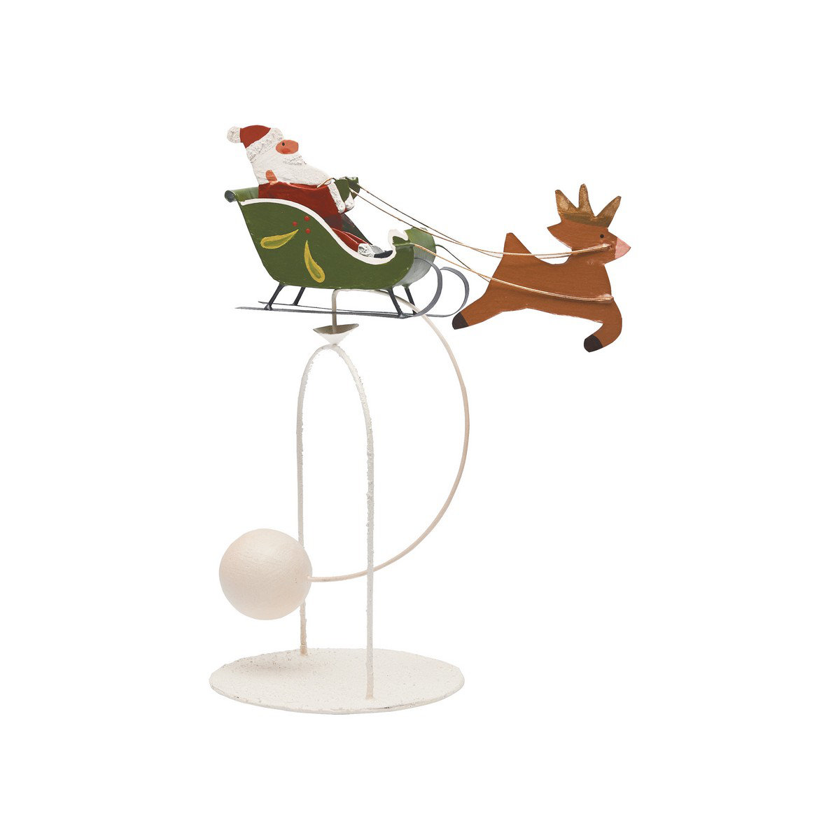 The Holiday Aisle® Clap Saddle Santa Christmas Xmas Mobile | Wayfair