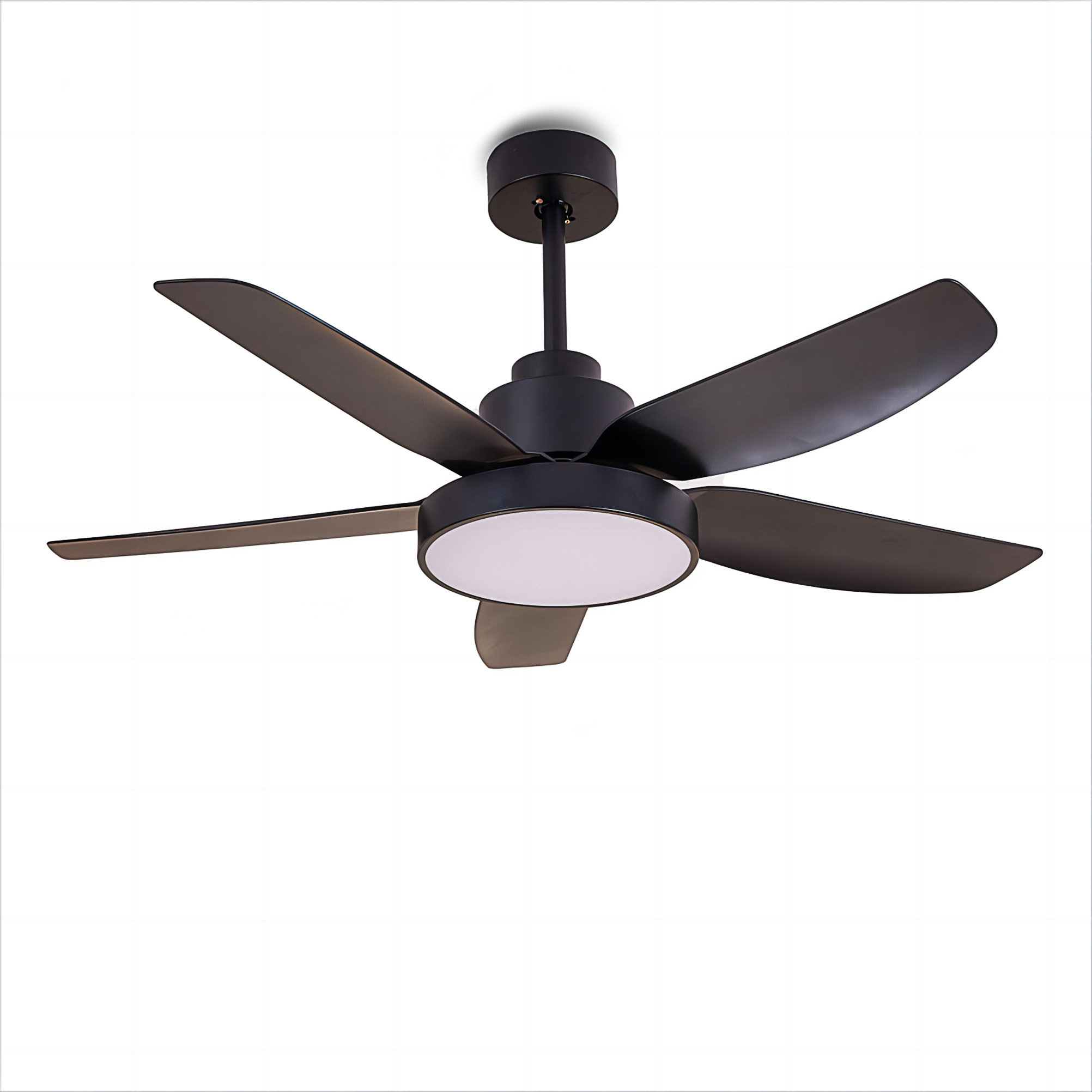 Wrought Studio™ 46 Inch Ceiling Fan With LED Lights, Fans | Wayfair