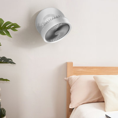 Vie Air Vie Oscillating Wall Mounted Fan & Reviews | Wayfair