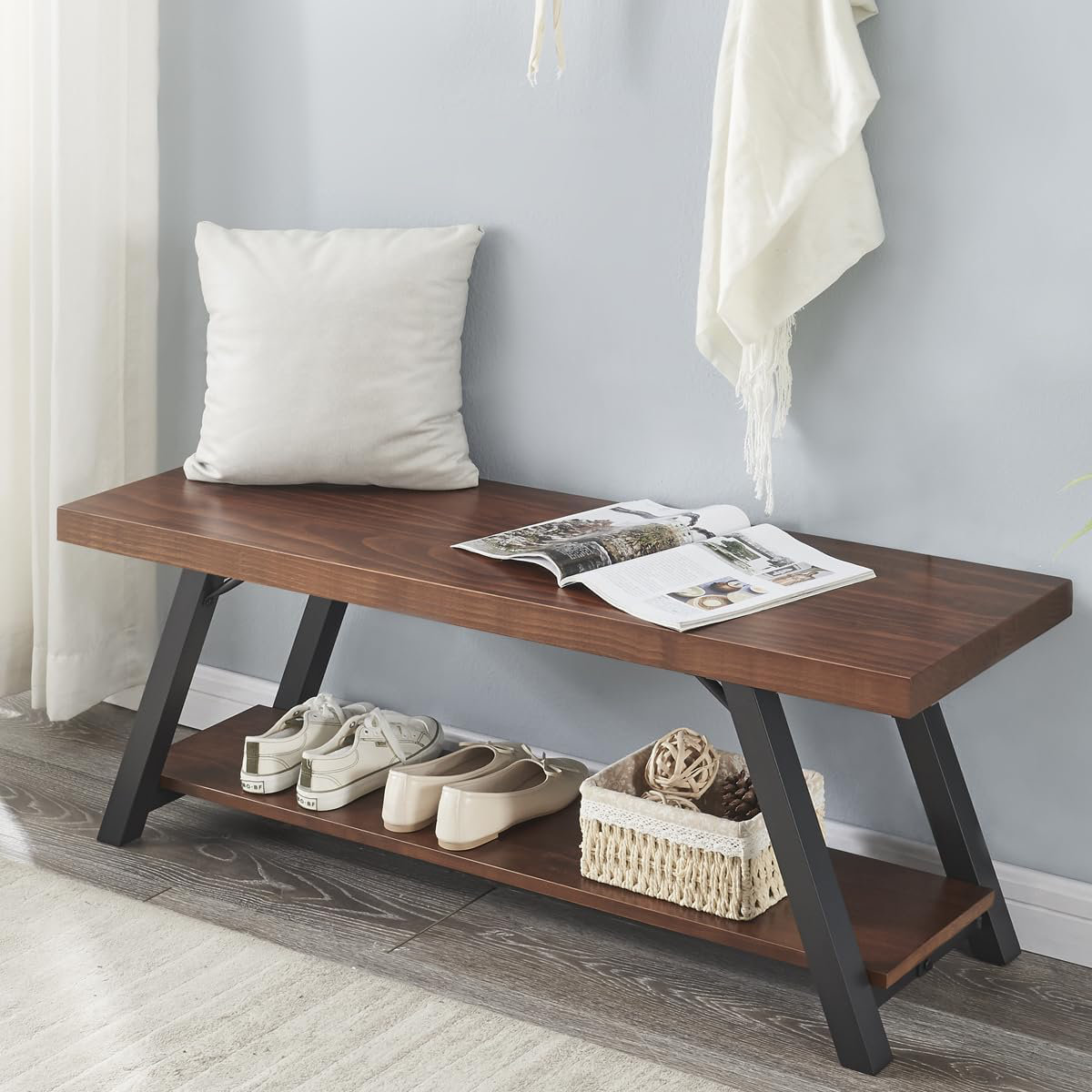 17 Stories Able Bench | Wayfair
