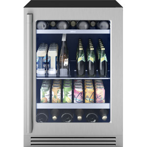 Zephyr Presrv Pro 24 In. 7-Bottle And 88-Can Single Zone Beverage ...
