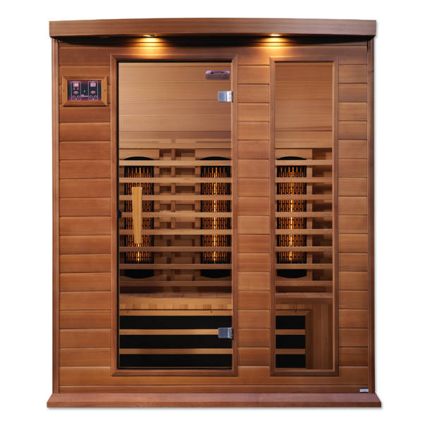 Dynamic Infrared Dynamic Saunas 3 - Person Indoor Bluetooth Compatible ...