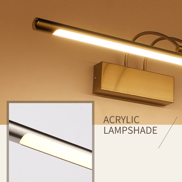 Mercer41 25.5'' LED Wall Mounted Picture Light & Reviews | Wayfair