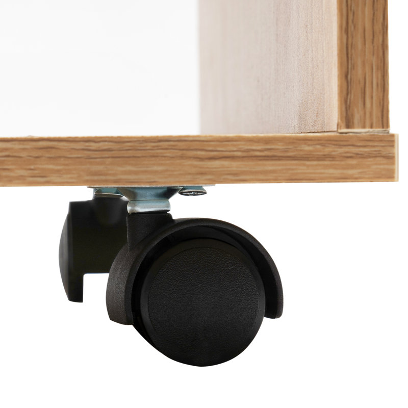 Ebern Designs Killaen 23.6'' W Manufactured Wood Storage Rack with ...