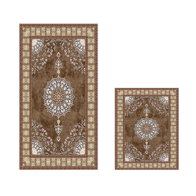 East Urban Home Dayneka Floral 2 Piece Bath Rug Set | Wayfair