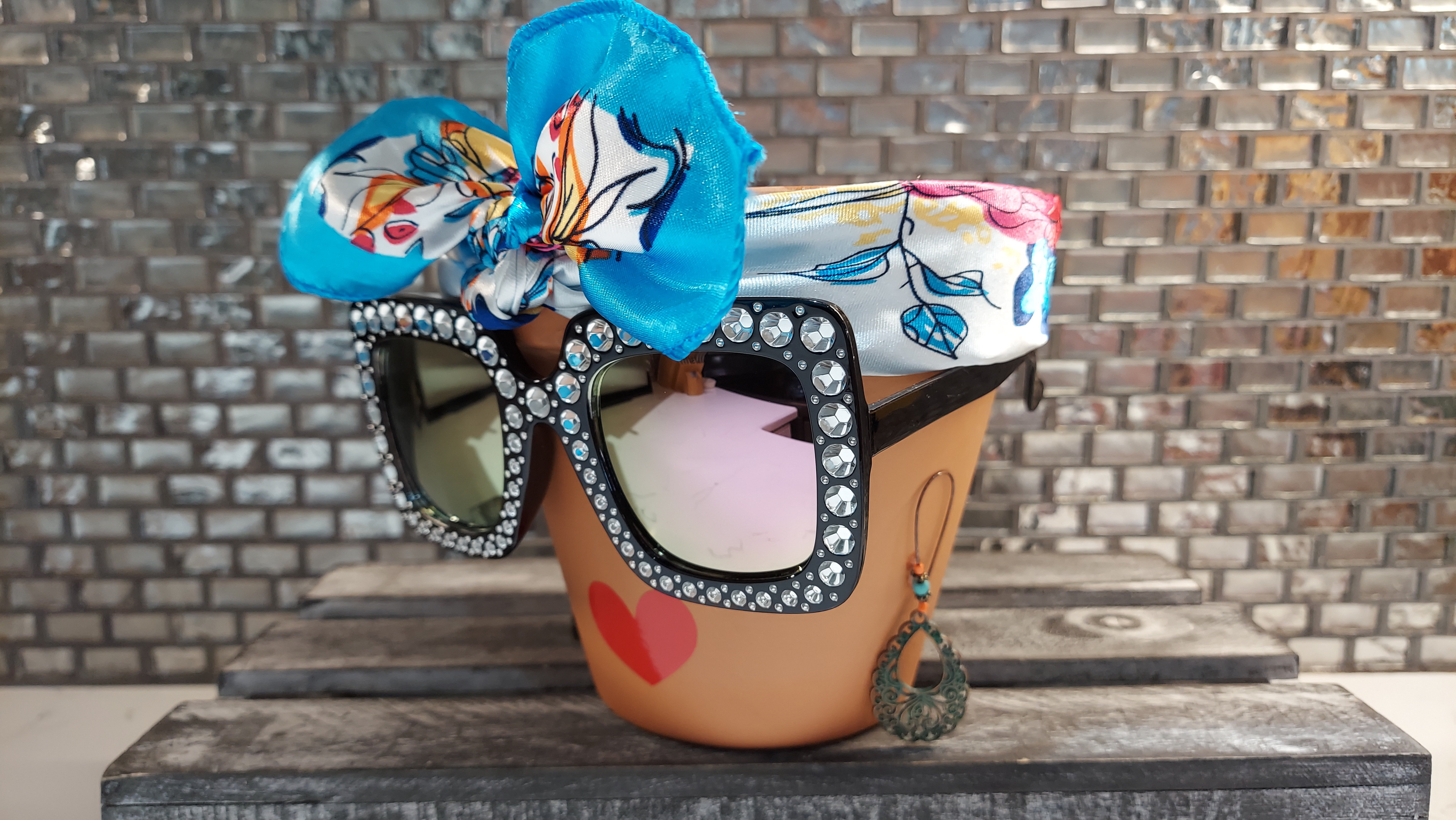 Sassy Soul Sister, pot à fleurs avec tête de drainage, pot à fleurs ...