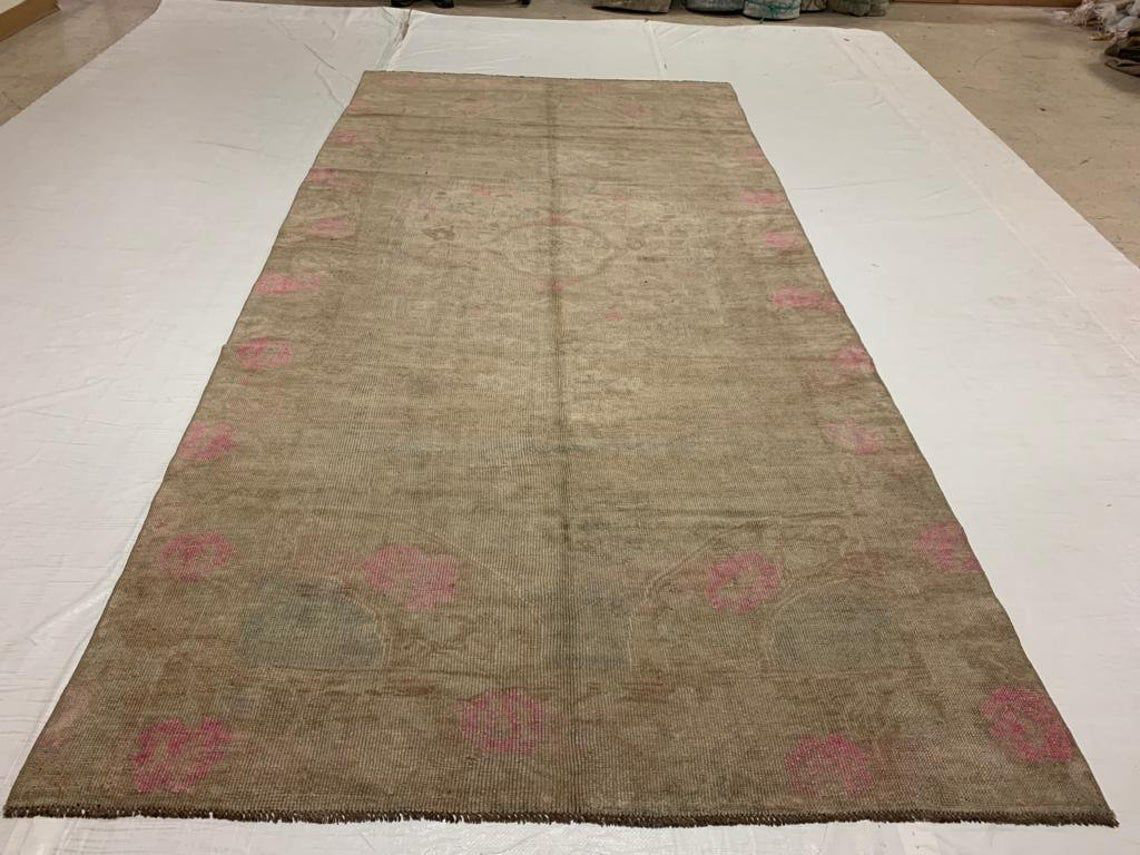 Bungalow Rose 6X12 Vintage Anatolian Distressed Turkish Dowry Tribal ...