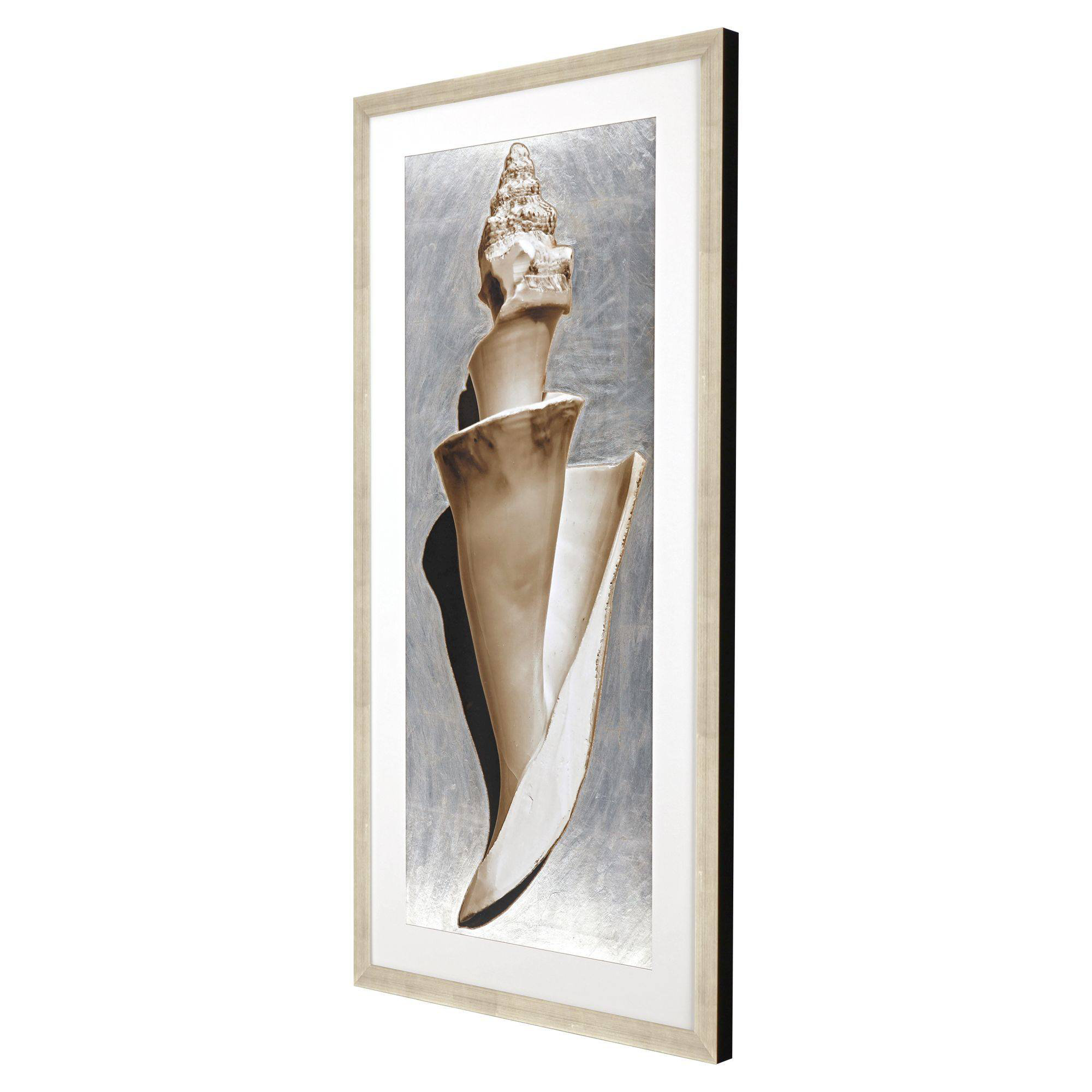 Paragon Libby Langdon Modern Shell II Framed On Paper by Langdon Print ...