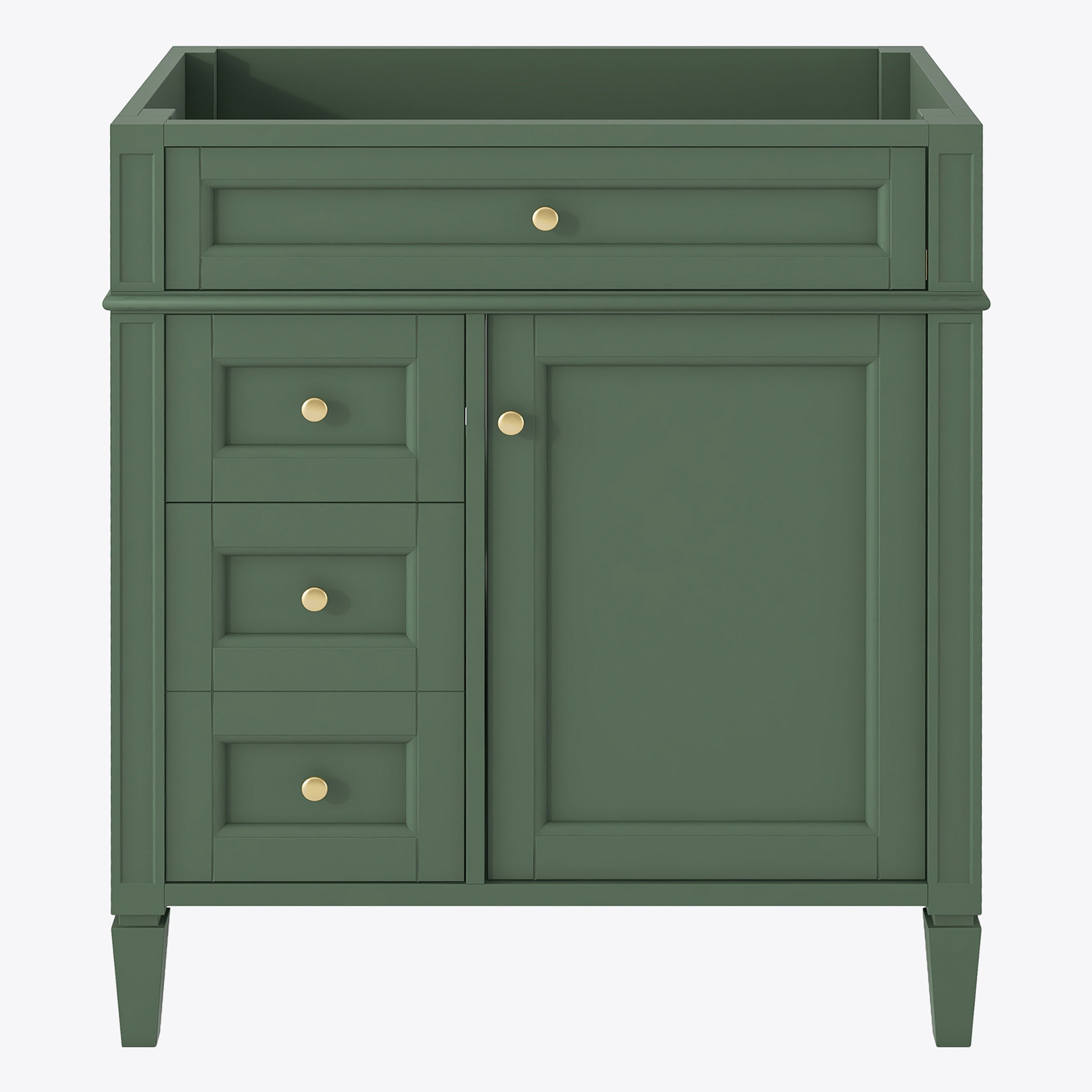 Farm on table Meuble-lavabo de salle de bain de 30 po sans lavabo ...