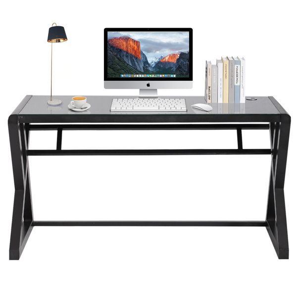 Ebern Designs Onawa 55.1'' W Rectangle Writing Desk | Wayfair