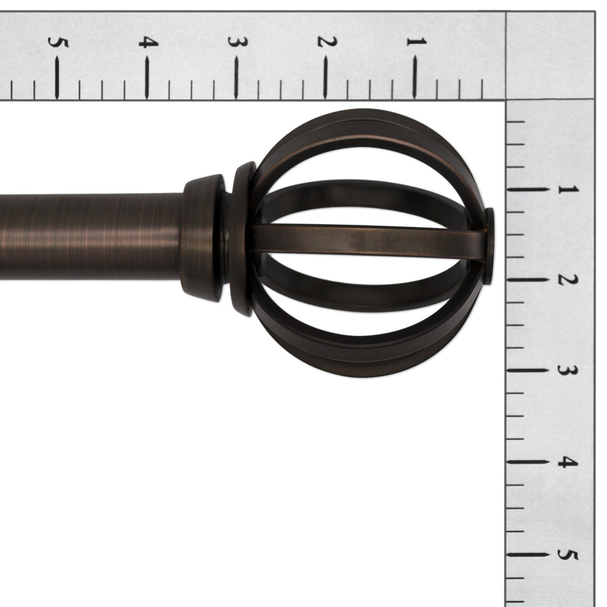 Red Barrel Studio® Reagyn Steel Adjustable 120" to 240" 1" Single ...