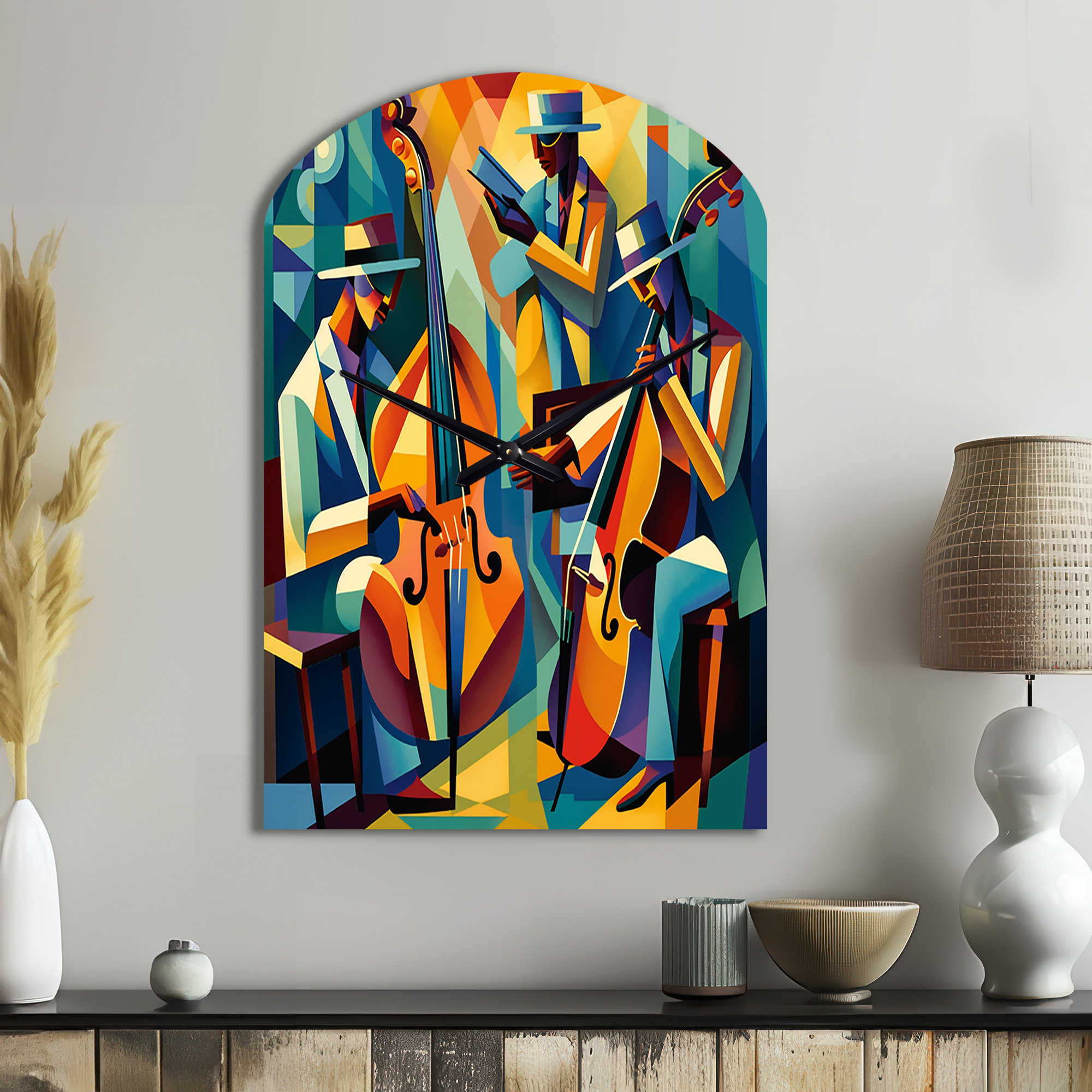 Design Art Jazz Performance On Stage II - Music Jazz Asymmetrical Metal ...