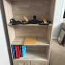 Millwood Pines Manito Bookcase with Door & Reviews | Wayfair