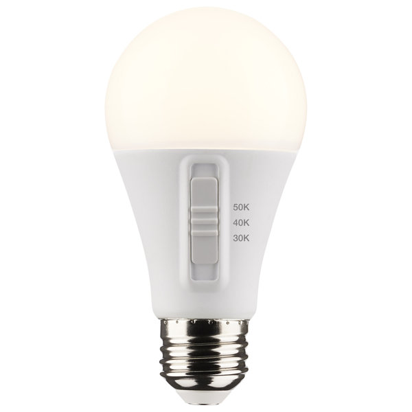 Satco 75 Watt Equivalent A19 E26/Medium (Standard) LED Bulb | Wayfair