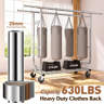 Rebrilliant Clothes Rack,Clothing Rack 630 LBS Heavy Duty Clothes Rack ...