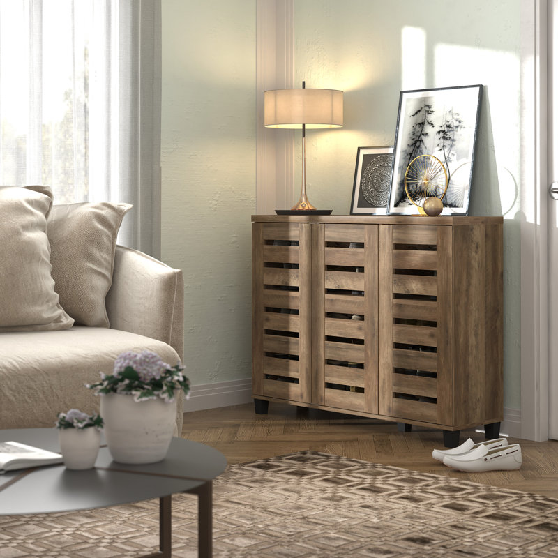 Blue Elephant Lismore 20 Pair Shoe Storage Cabinet & Reviews | Wayfair ...