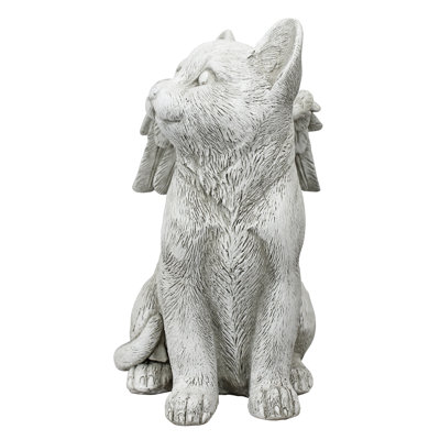 Design Toscano Cat Pet Memorials Loving Friend Statue & Reviews | Wayfair